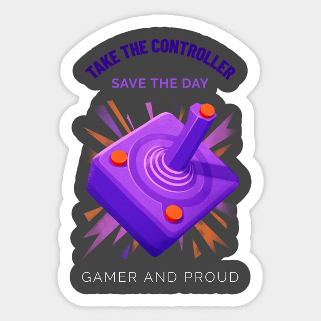 Crowd Control - Gaming - Sticker | TeePublic