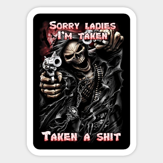 Epic Skull Man - Epic Skull Man - Sticker | TeePublic
