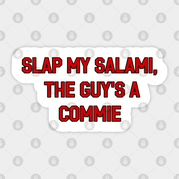 Slap my Salami - Bojack - Sticker | TeePublic