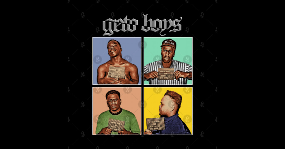 Geto Boys Coloring - Geto Boys - Sticker | TeePublic