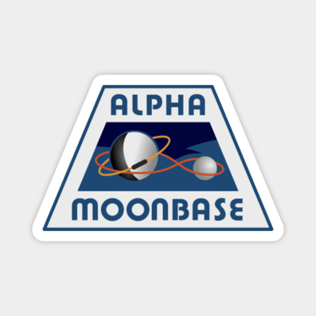 moonbase alpha - Moonbase - Magnet | TeePublic