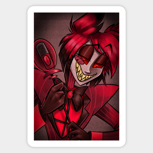 Alastor - Hazbin Hotel Alastor - Sticker | TeePublic