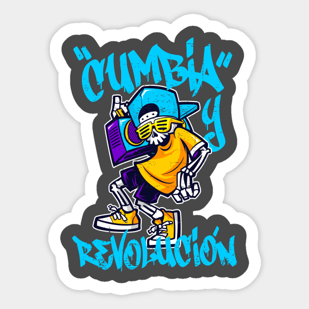 Cumbia y Revolución - Cumbia Y Revolucion - Sticker | TeePublic