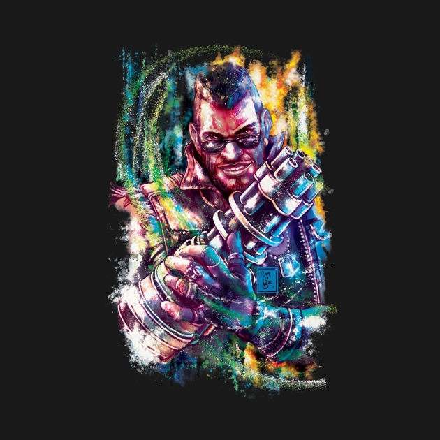 Barret - Barret Wallace - T-Shirt | TeePublic