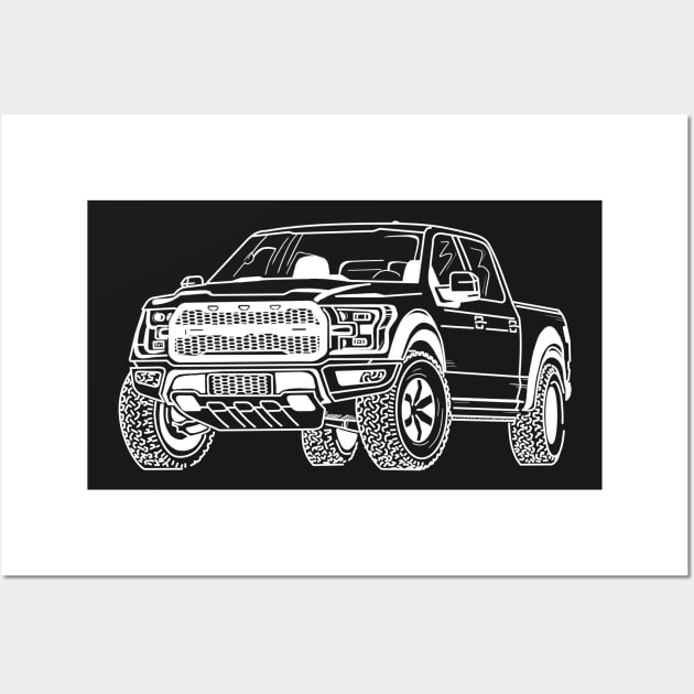 Ford F150 Raptor - Ford - Posters and Art Prints | TeePublic