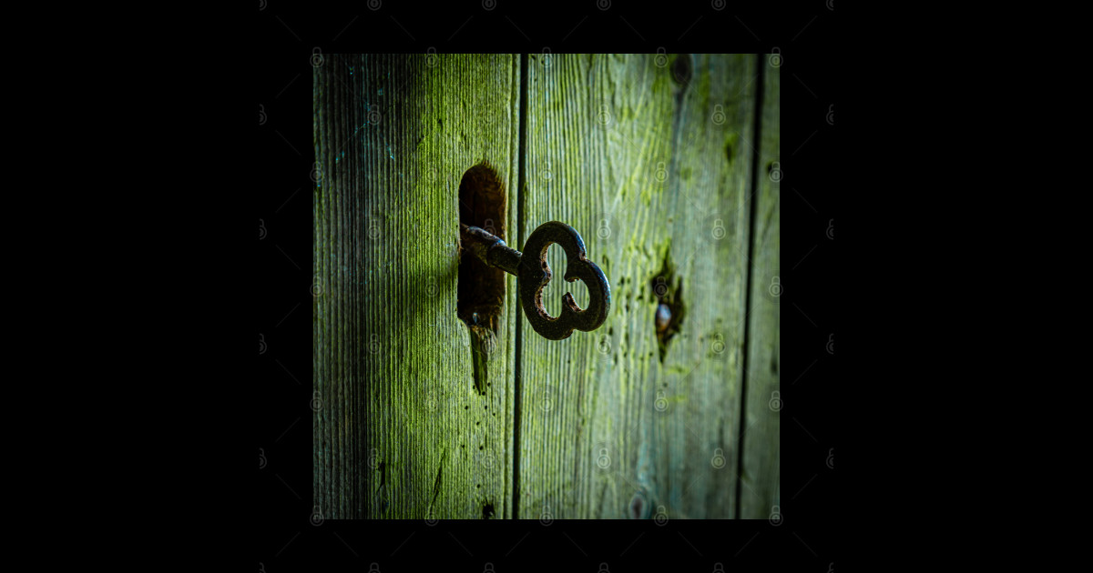 Lock and Key - Key - Sticker | TeePublic