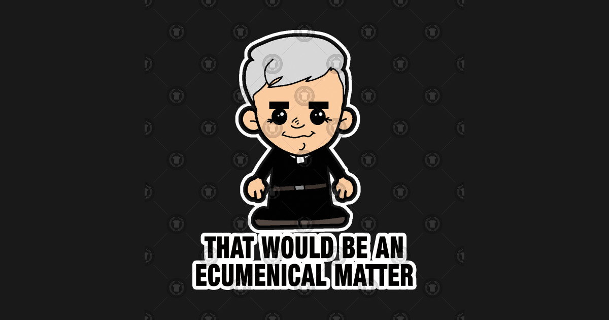 Lil Father Ted - Ecumenical Matter - Father Ted - Mug | TeePublic