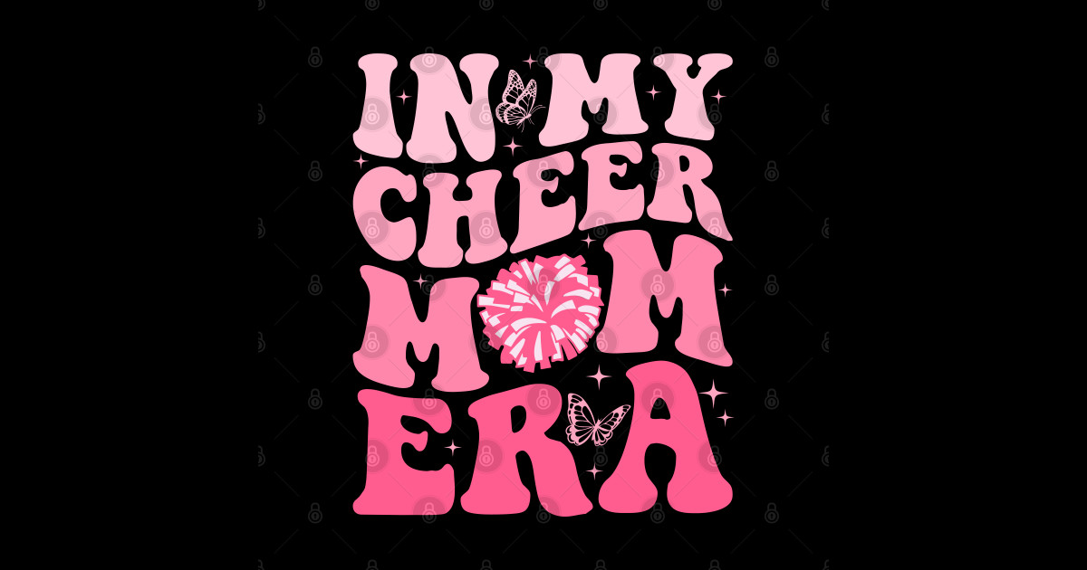 In My Cheer Mom Era Trendy Cheerleading Football Mom Life - In My Cheer ...