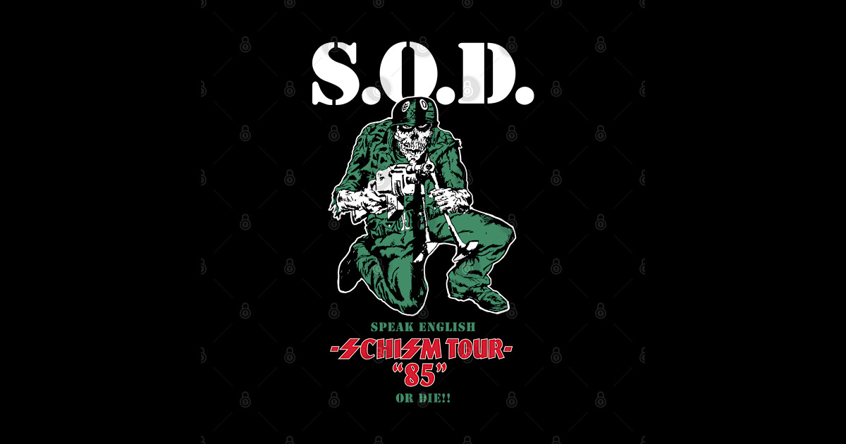 SOD - Sod - Sticker | TeePublic