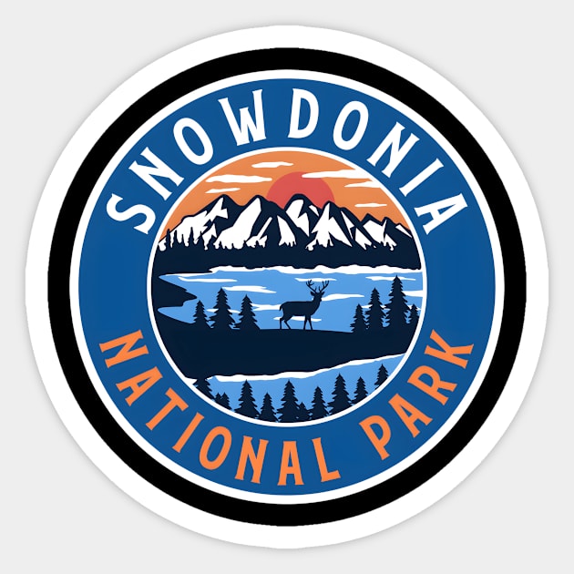 Snowdonia National Park - Snowdonia - Sticker | TeePublic