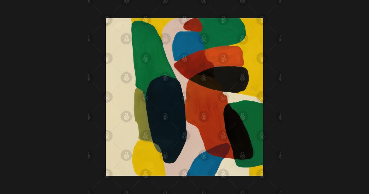 Earthen Form Collage - Abstract - T-Shirt | TeePublic