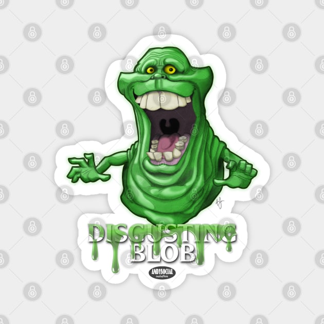 Disgusting Blob - Slimer - Magnet | TeePublic