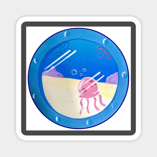 spongebob window sticker