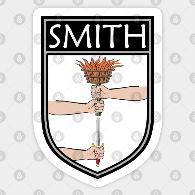 Irish Clan Crest - Smith - Smith - Sticker | TeePublic