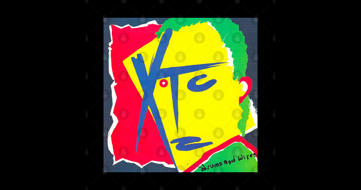 Drums And Wires - Xtc - Sticker | TeePublic