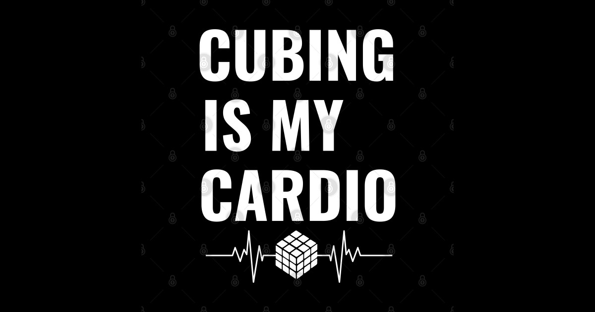 Cubing is my cardio speedcubing geek rubiks cube - Rubiks Cube ...
