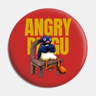 Angry Pingu Meme Pins and Buttons for Sale | TeePublic