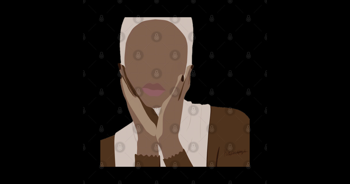 Aesthetic Simple Muslimah illustration art - Islamic Art - Sticker ...