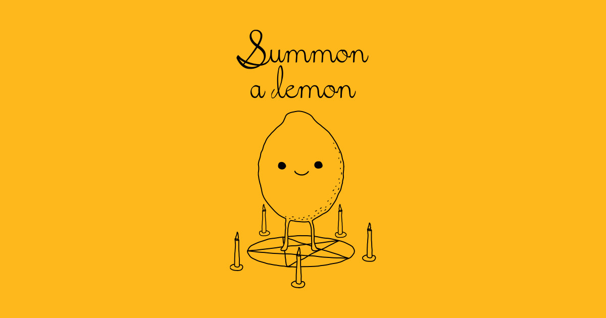Summon a Lemon - Demon - T-Shirt | TeePublic