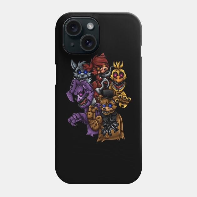 Character fnaf - Five Nights At Freddys - Phone Case | TeePublic