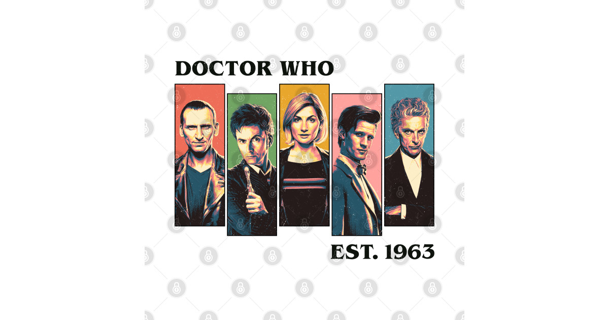 Doctor Who Est 1963 Classic Retro - Doctor Who - T-Shirt | TeePublic