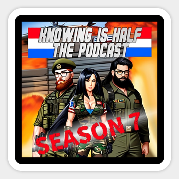 KIHTP Season 7 Logo - Gijoe - Sticker | TeePublic