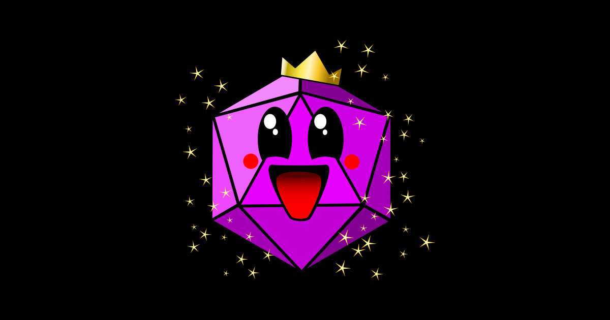 Happy Dice - D20 - Sticker | TeePublic