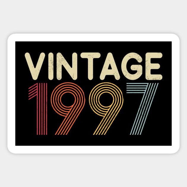 1997 Vintage Years - 1997 - Sticker | TeePublic