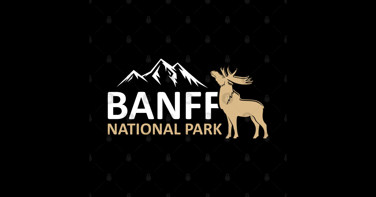 Banff National Park - Best Banff Souvenir - Banff Ca - Sticker | TeePublic