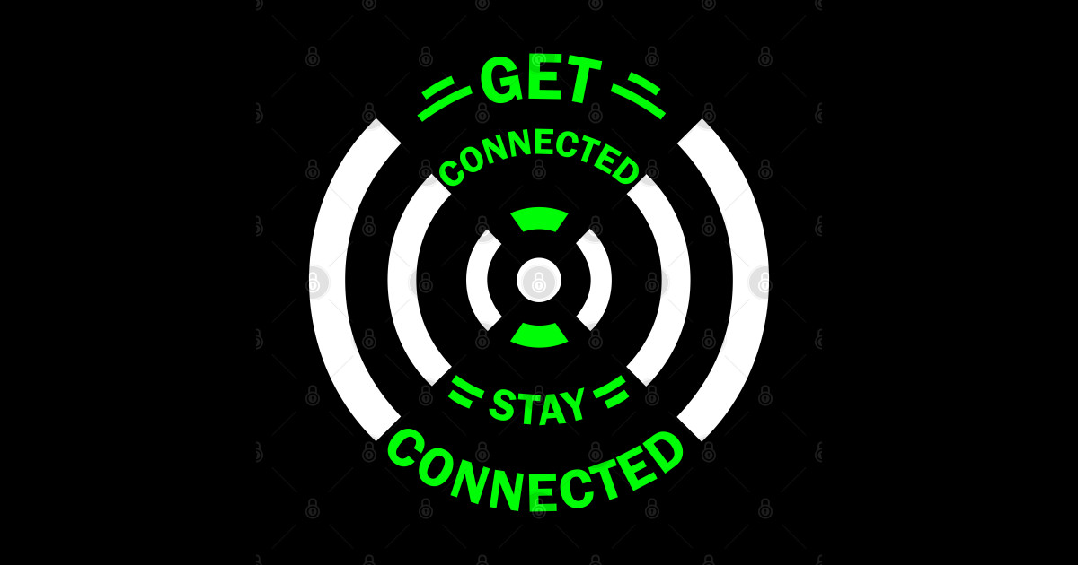 slogan connected typography - Slogan - Sticker | TeePublic