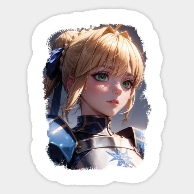 Fate Artoria Pendragon - Fate Artoria Pendragon - Sticker | TeePublic