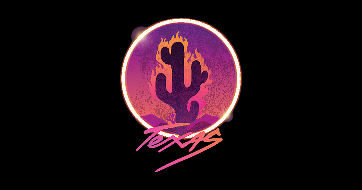 Texas Eclipse - Texas Eclipse - Sticker | TeePublic