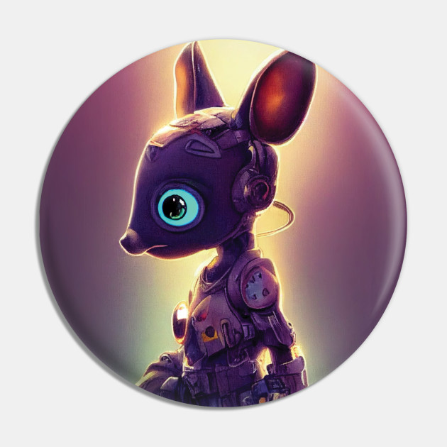 tough cyberpunk mice - DESIGN - Animals - Pin | TeePublic