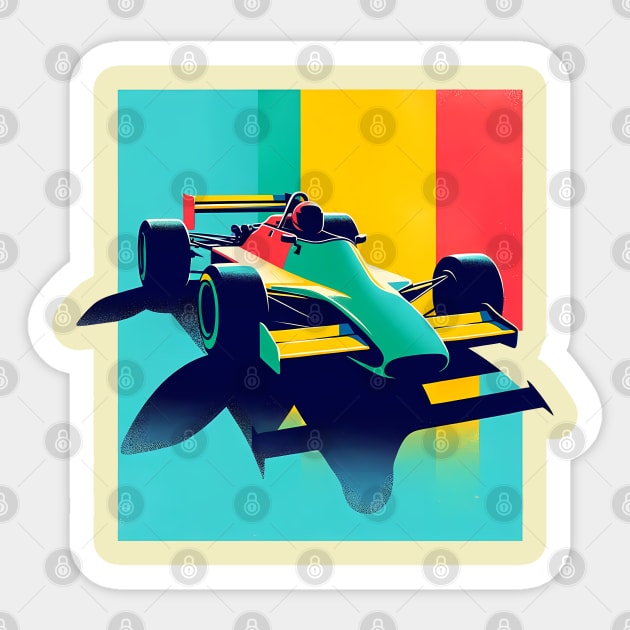 formula 1 car - Formula 1 Car - Sticker | TeePublic