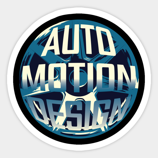Automotion Logo - Logo - Sticker | TeePublic
