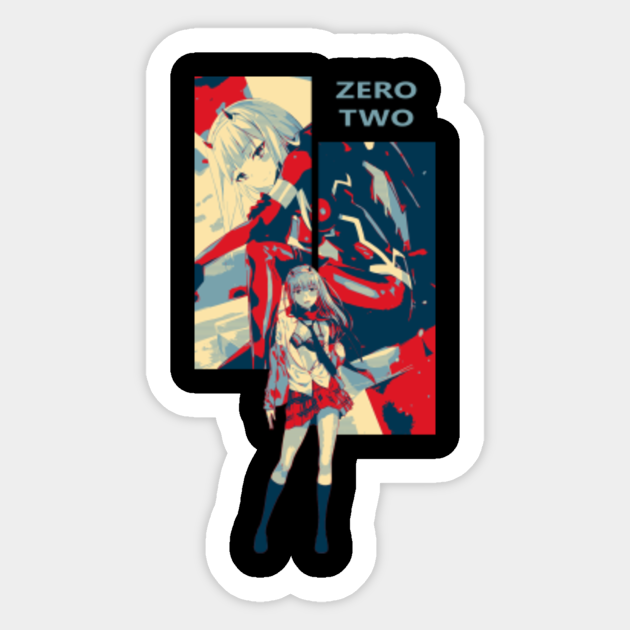 zero two - Zero Two - Sticker | TeePublic