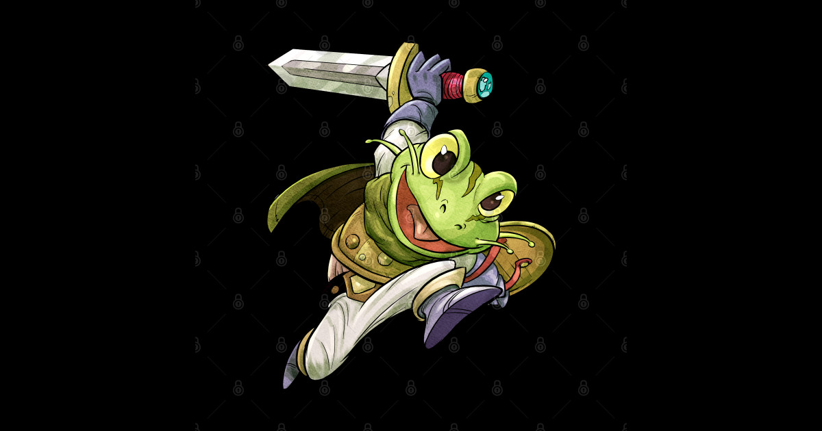 FROG - Chrono Trigger - Sticker | TeePublic