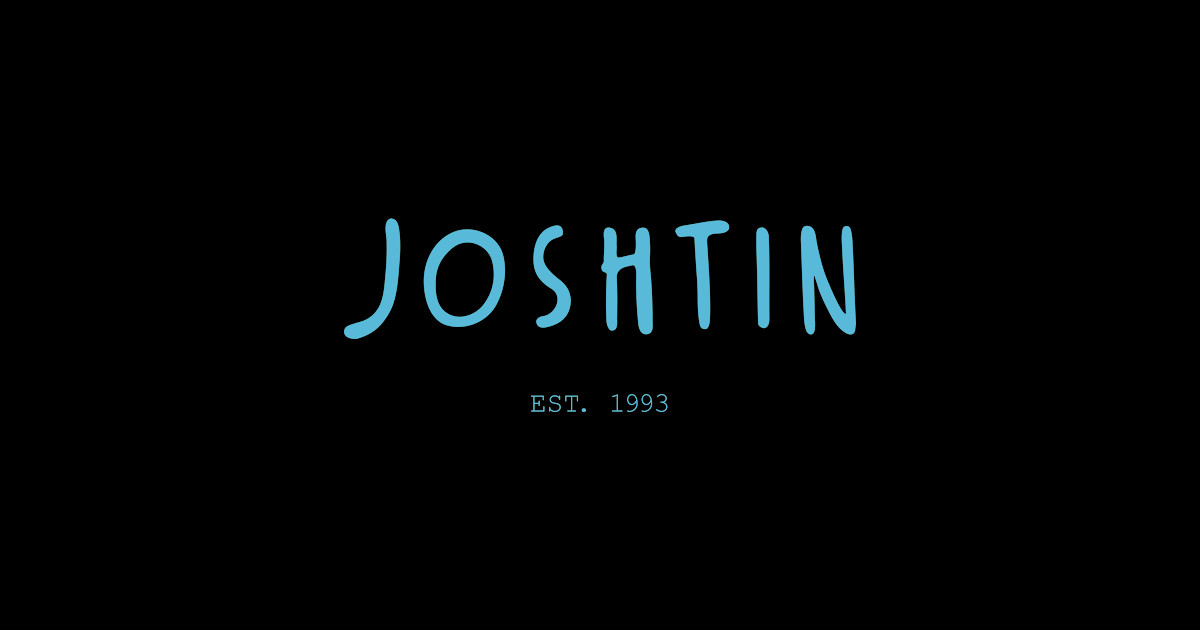 Joshtin - Blue - Nsync - Sticker | TeePublic