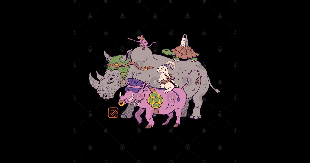 Mutant Animals - Mutant - Sticker | TeePublic