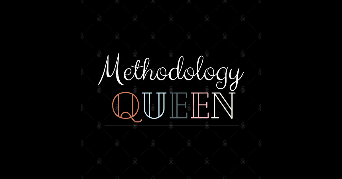 Methodology queen - Science Lover - Sticker | TeePublic
