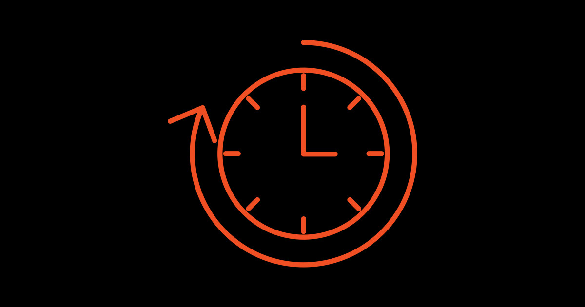 Clock Turn - Clock - Magnet | TeePublic