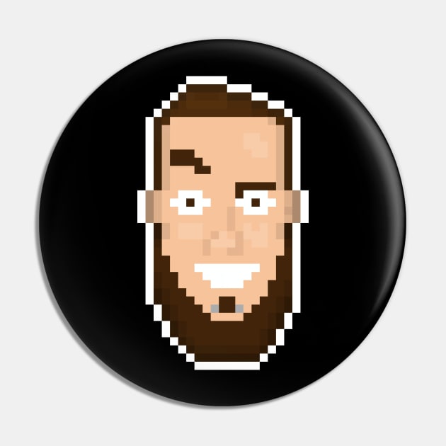 Pixel Art Logo - Twitch - Pin | TeePublic