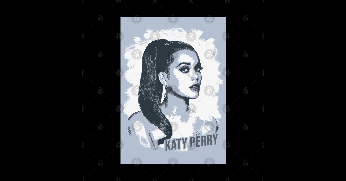KATY PERRY ART - Katy Perry - Sticker | TeePublic