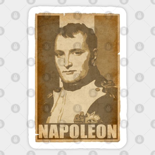 Napoleon Propaganda Poster Pop Art - Napoleon - Sticker | TeePublic