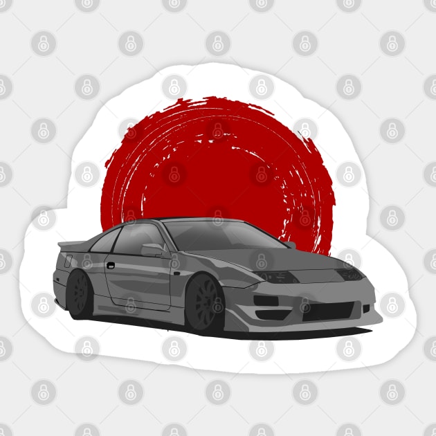 Nissan 300zx Twin Turbo Fairlady Z - Nissan - Sticker | TeePublic