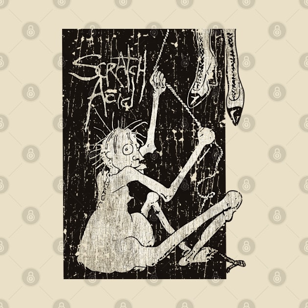 Scratch Acid Gremlin 1982 Vintage - 80s Rock - T-Shirt | TeePublic