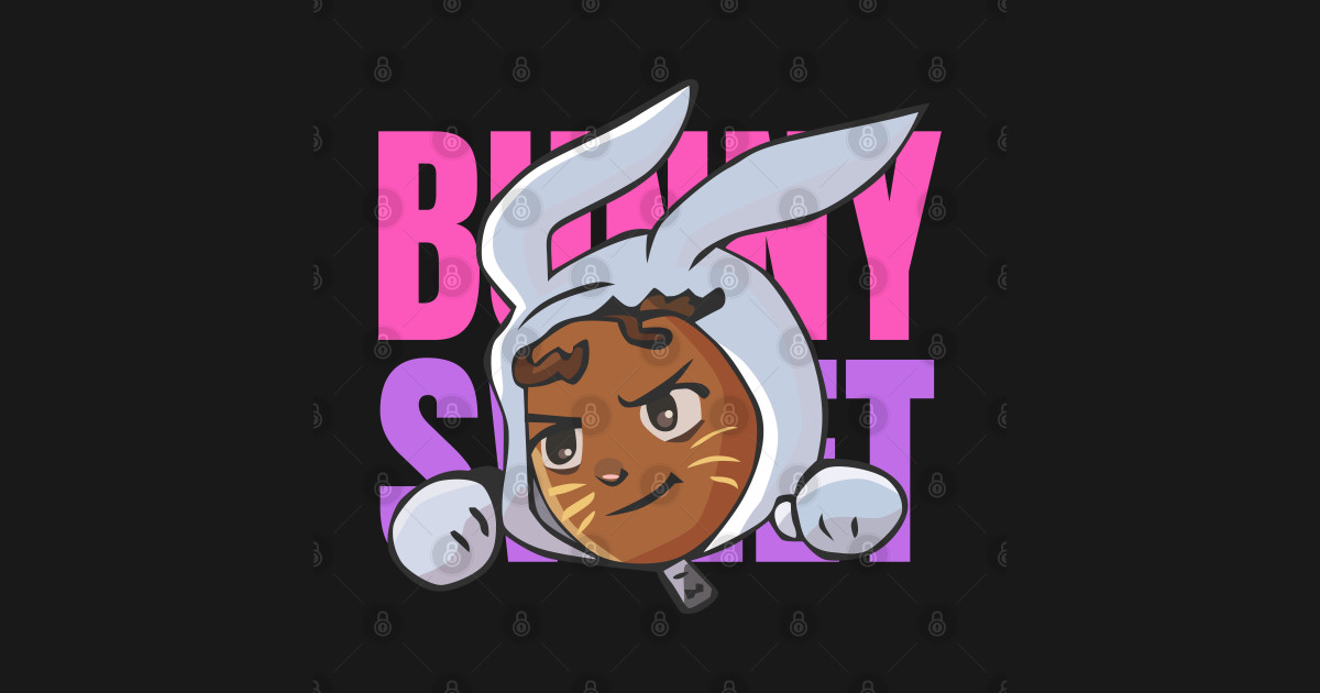 Bunny Suit Rage – Funny Cartoon Head in Cute Rabbit Costume - Rabbits ...