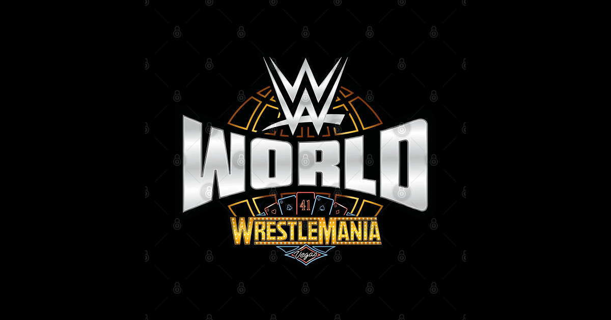 WWE WrestleMania World - Wwe - Sticker | TeePublic