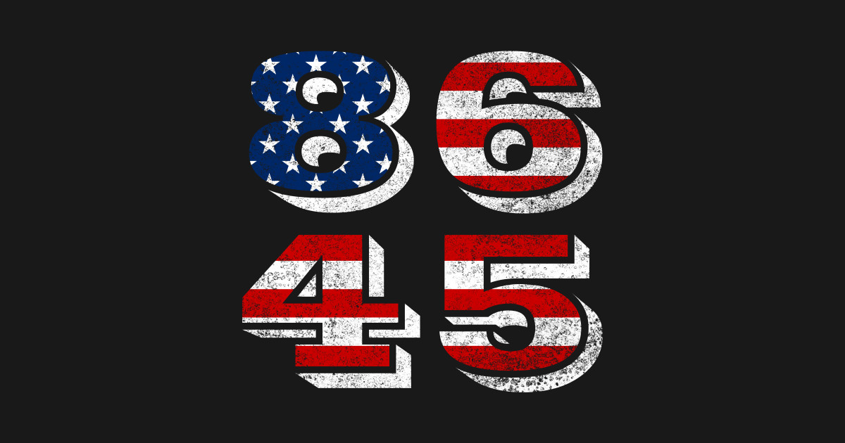 Classic Retro Style 86 45 Anti President Tshirt - 86 45 Anti President ...