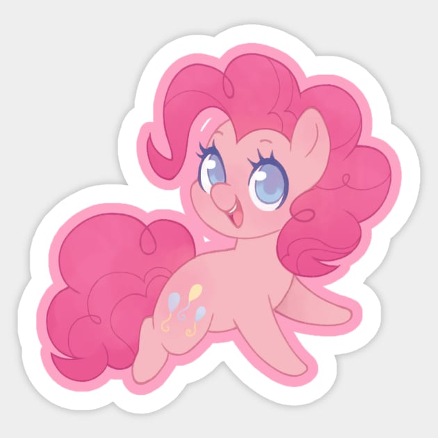 Chibi Pinkie Pie - My Little Pony - Sticker | TeePublic